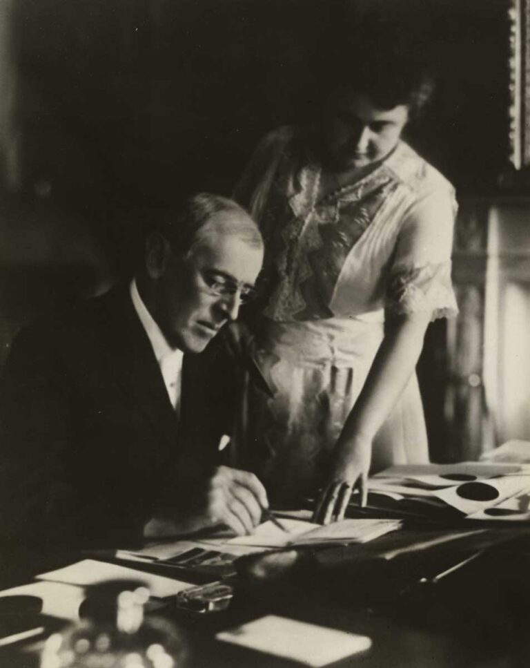Was Edith Wilson the First Female President of the United States?