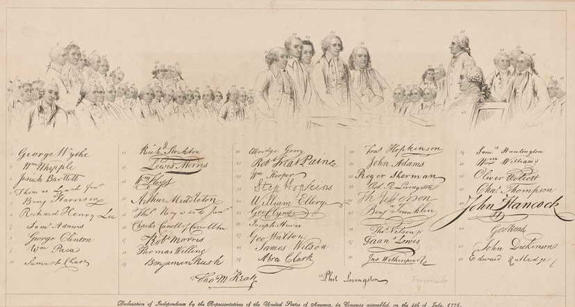 4 Founding Fathers who Signed the Declaration of Independence