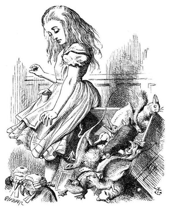 What Does Alice Represent in Alice in Wonderland?