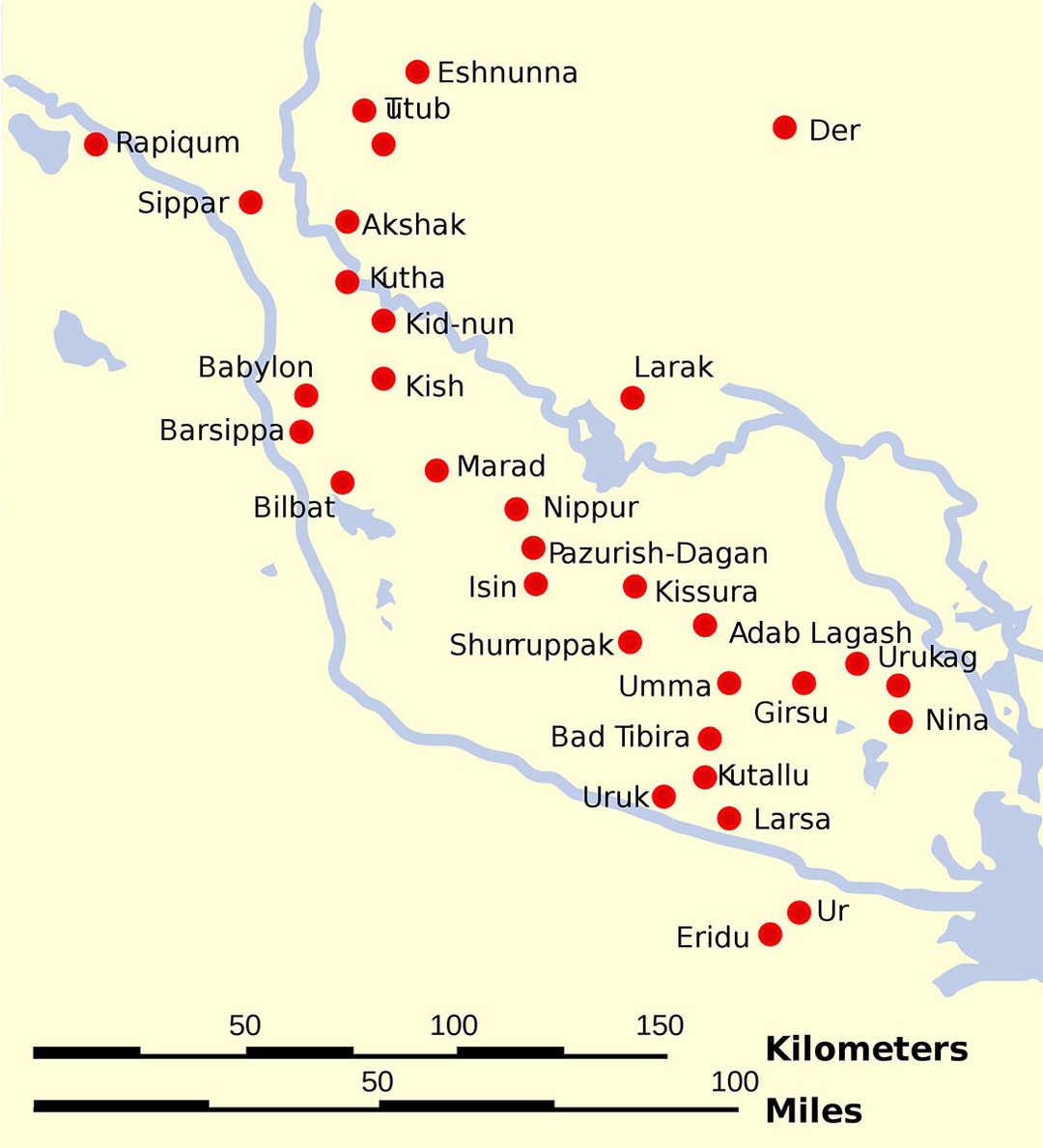 The Ancient Cities of Sumeria: Eridu & Uruk
