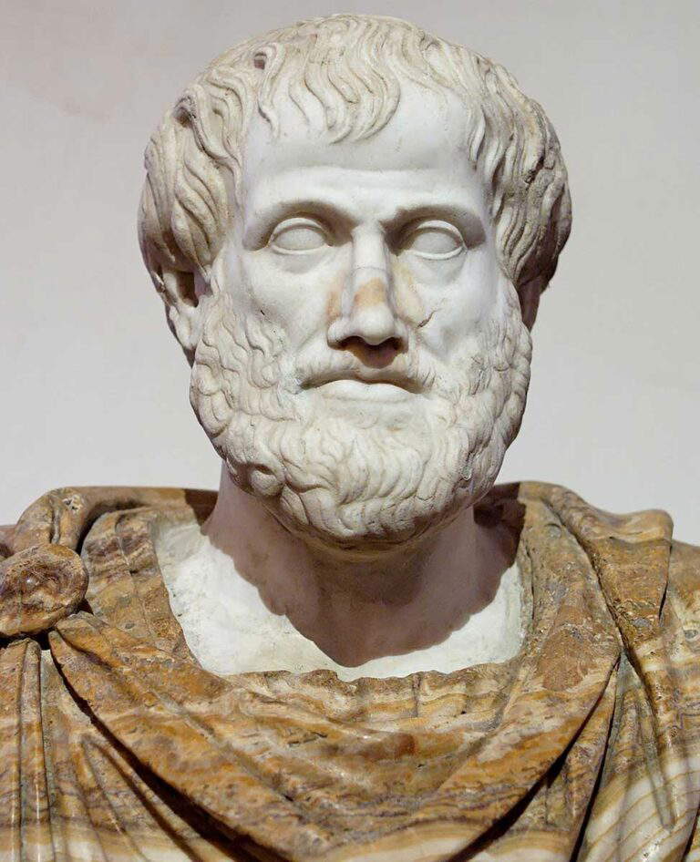 What does Aristotle say in De Interpretatione?