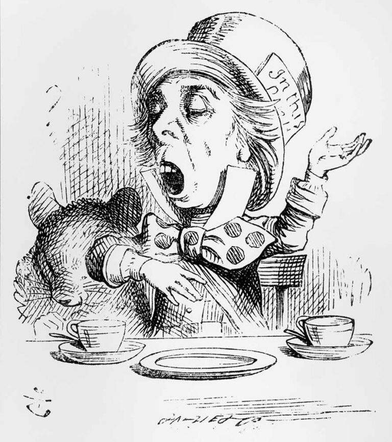 What Does the Mad Hatter Symbolize in Alice in Wonderland?