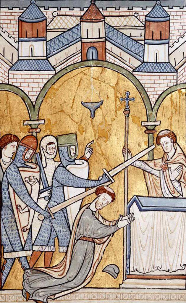 The Brutal Murder of Archbishop Thomas Becket: Blood on the Flagstones