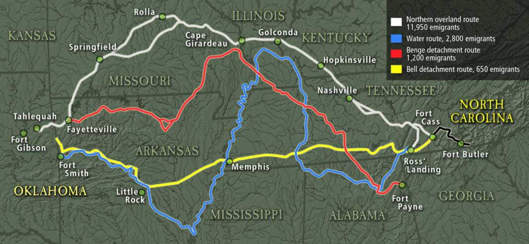 The Harrowing History of the Trail of Tears