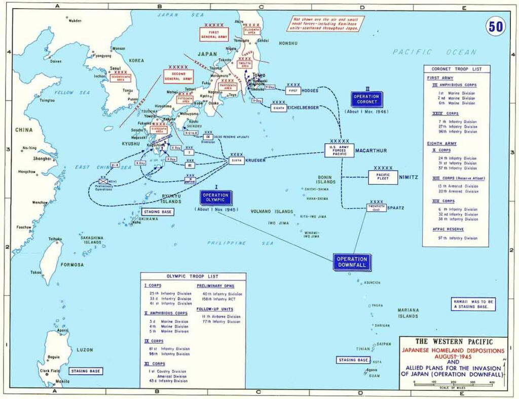 What Was Operation Downfall?