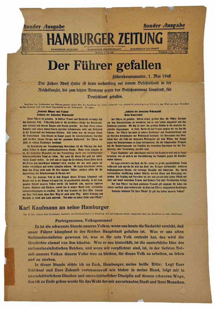 How Did People React to Hitler’s Death & Germany’s Surrender?