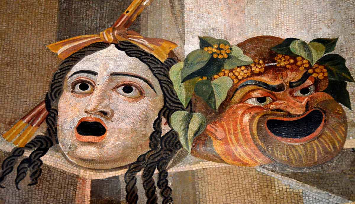 古代ギリシャ演劇の概要 過去を垣間見る 世界の顔