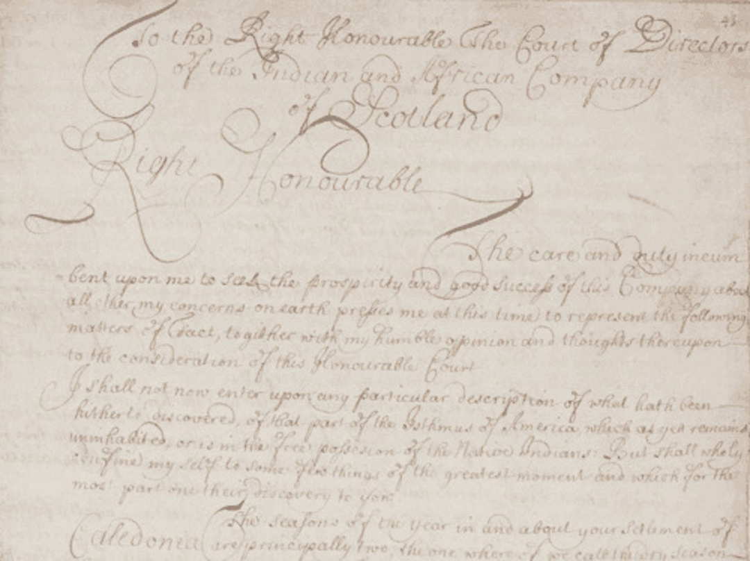 The Darien Scheme: Scotland’s Unsuccessful Settlement in the Americas