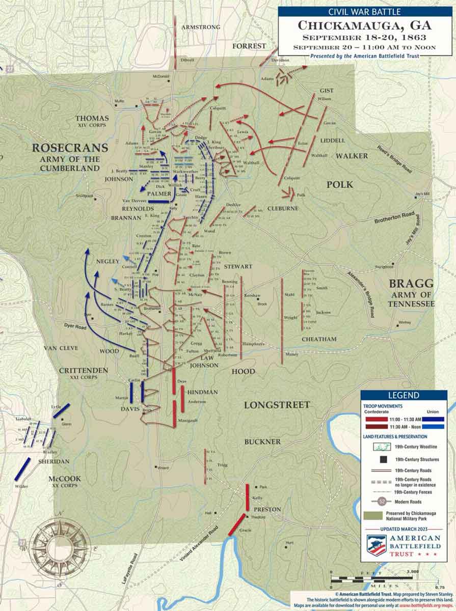 Who Won the Battle of Chickamauga?