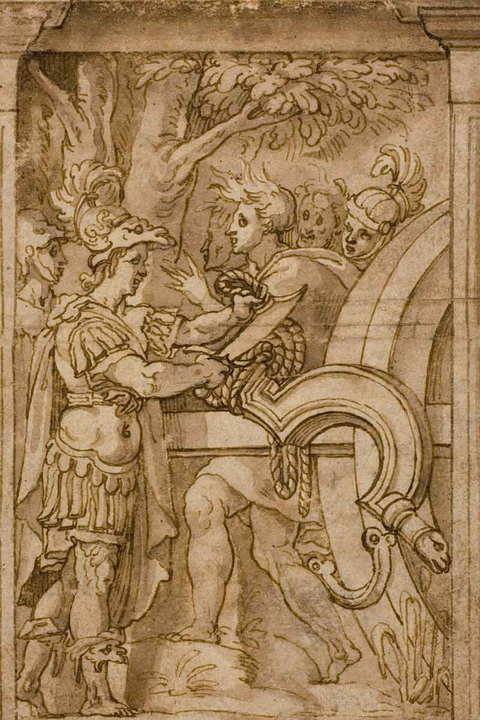 How Did Alexander the Great Untangle the Gordian Knot?