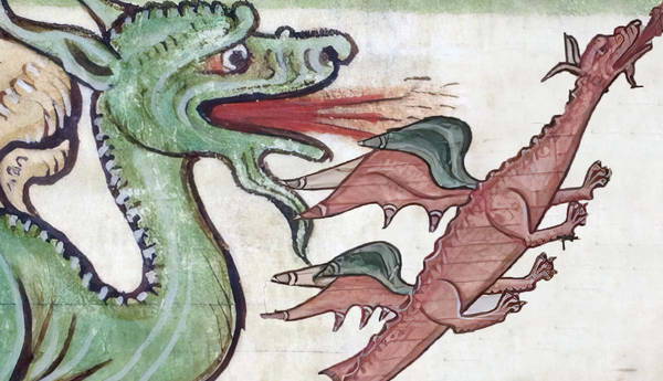 What Was the Importance of the Dragon in Early Medieval England?