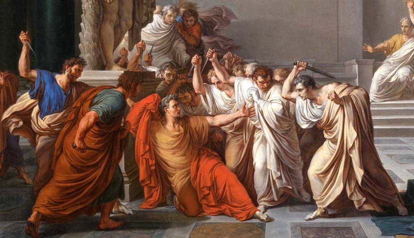 What Did Julius Caesar Say Before He Died?