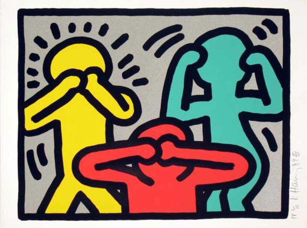 Here’s How AI Completed Keith Haring’s Work