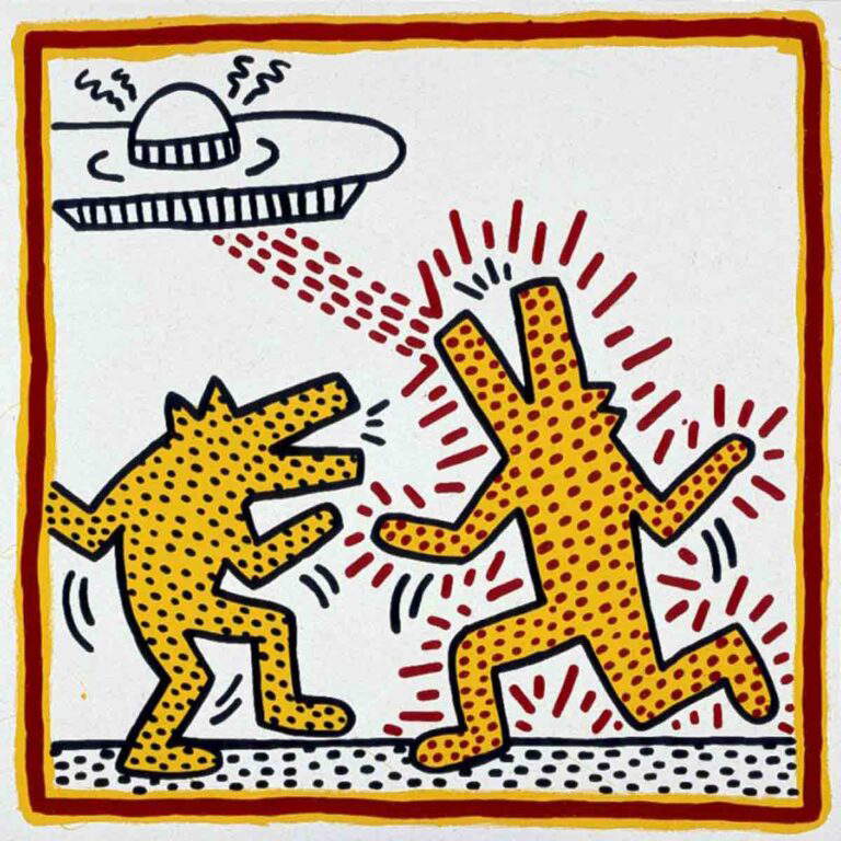 Here’s How AI Completed Keith Haring’s Work