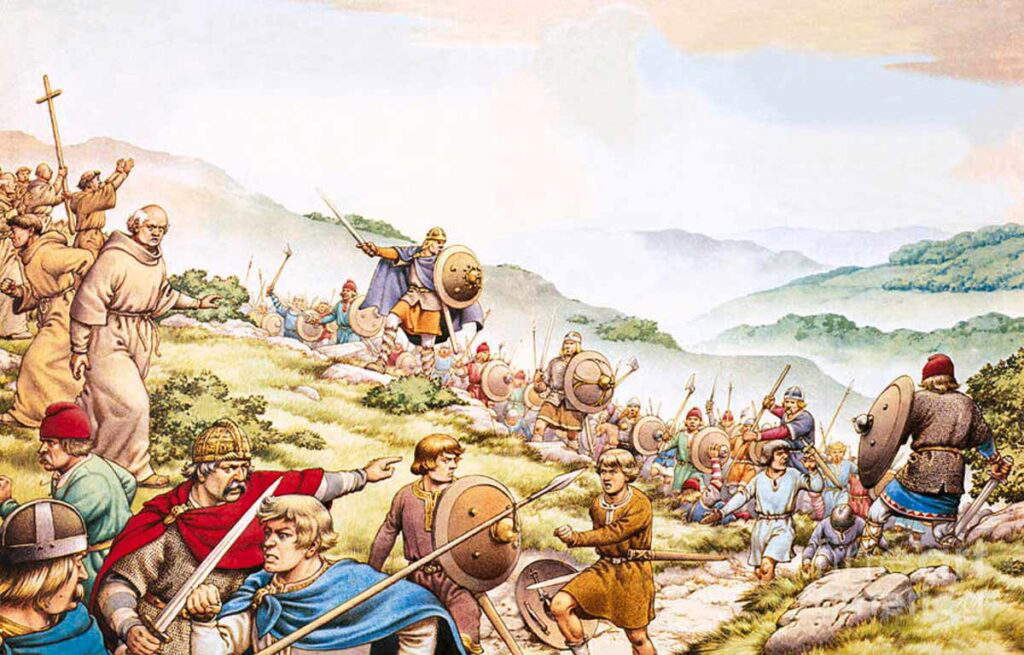 How Did the Anglo-Saxons Gain Supremacy Over the Britons?