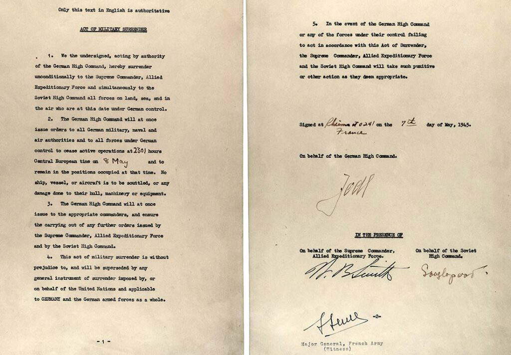 What Treaty Ended World War II?