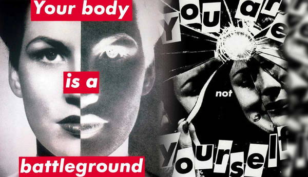 5 Works by Barbara Kruger on Gender and Feminism