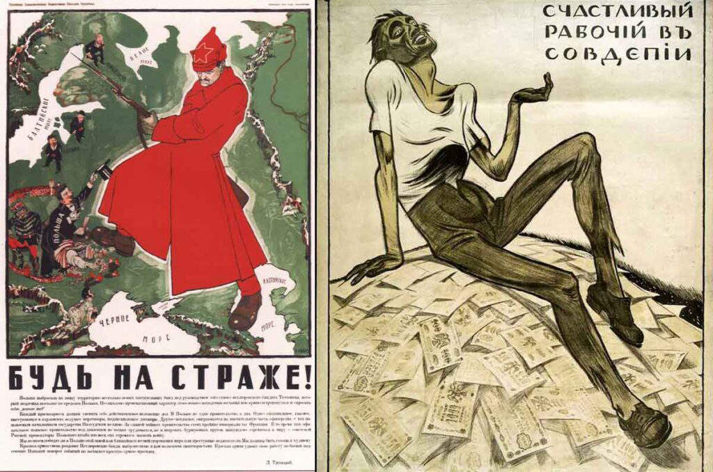 Russian Civil War Propaganda: Posters & Propaganda Trains
