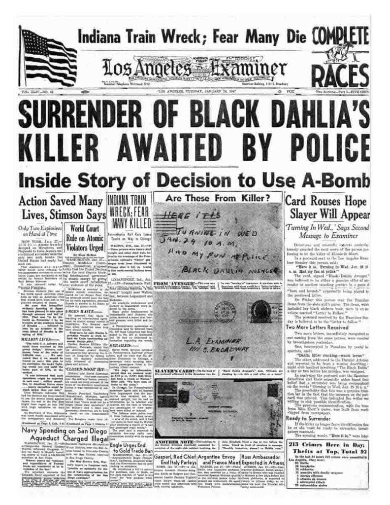 11 Shocking Facts About the Black Dahlia Case