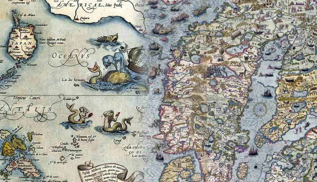 Sea Monsters in Renaissance Maps: Tales From Unknown Waters