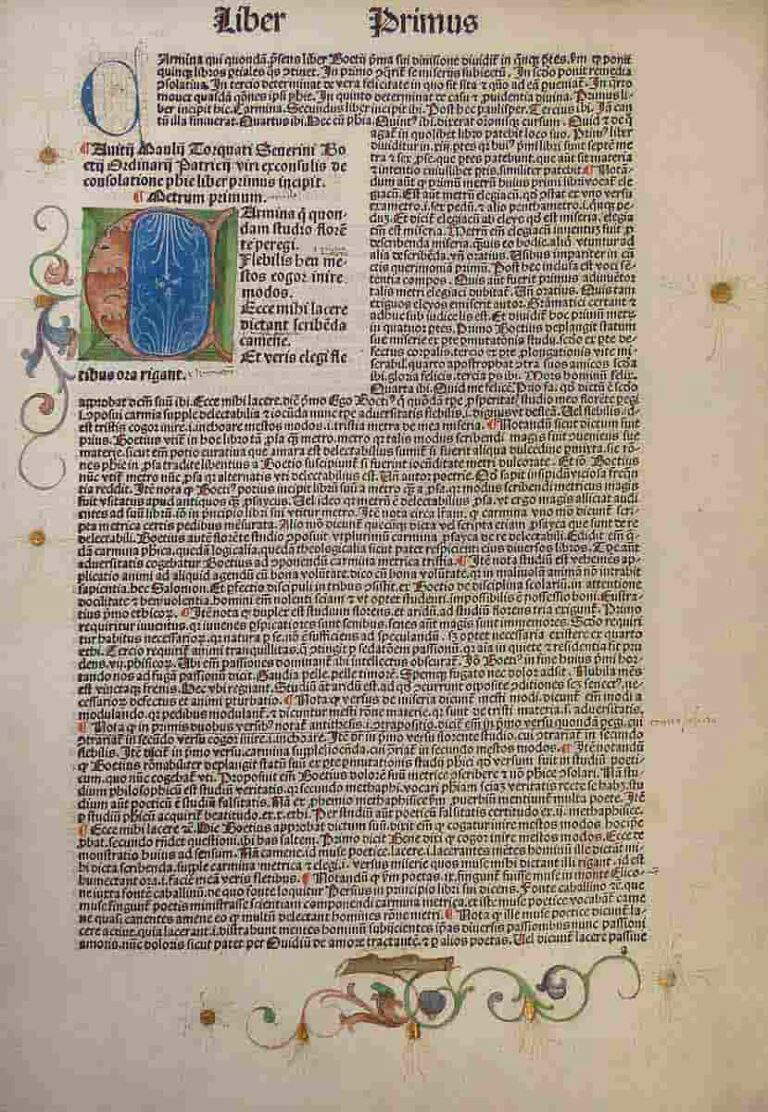 What Were the Consolations of Boethius?