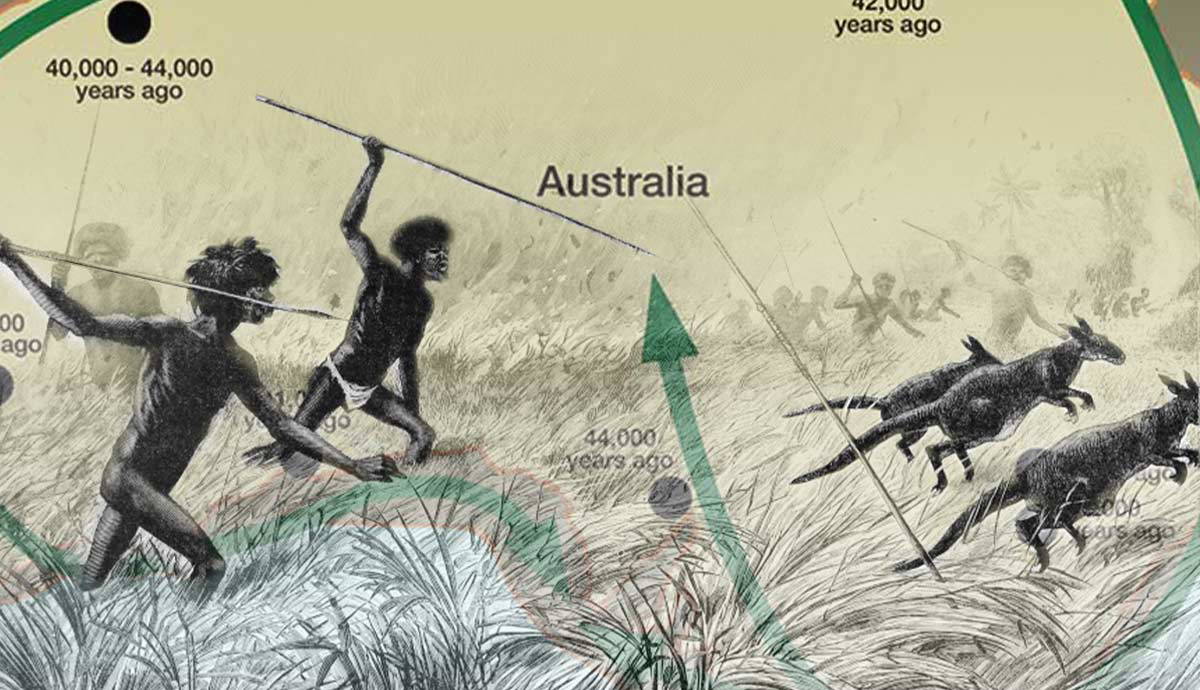 How Did Aboriginal Australians Reach Australia 50,000 Years Ago?