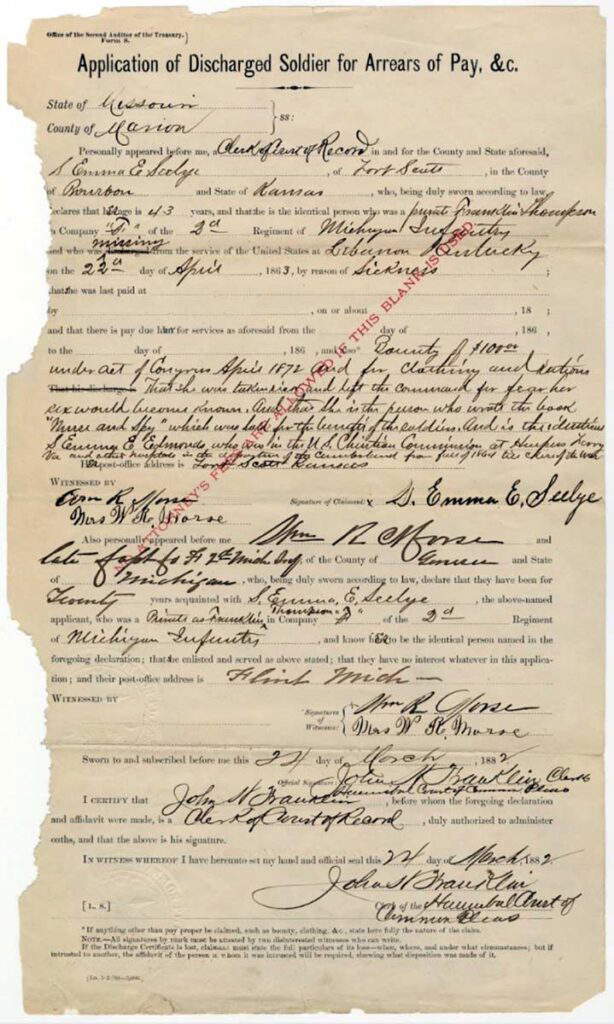 The Soldier with a Secret: Who Was Sarah Emma Edmonds?